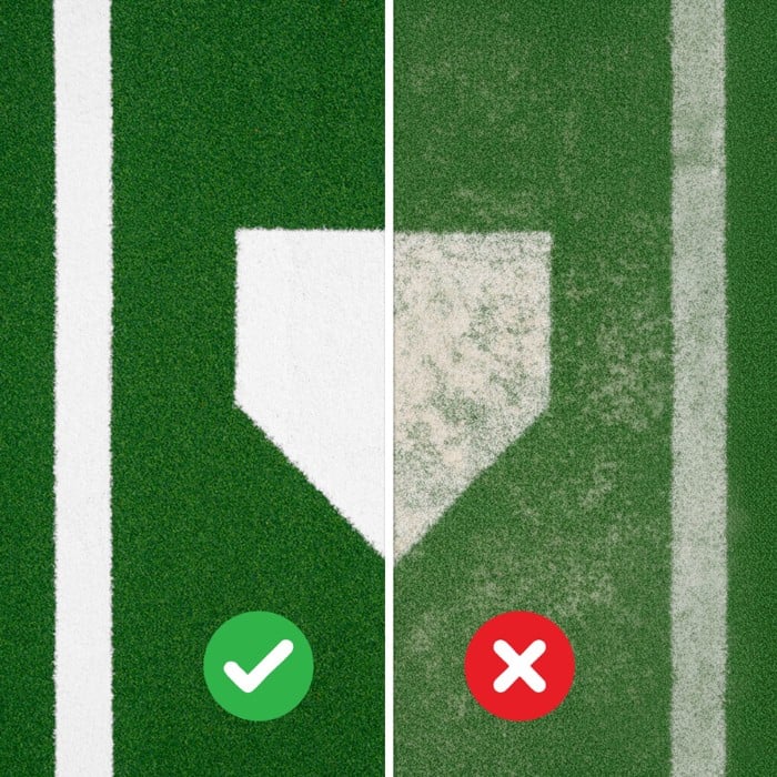 FORZA Baseball Hitting Mat | Home Base Mat | Net World Sports