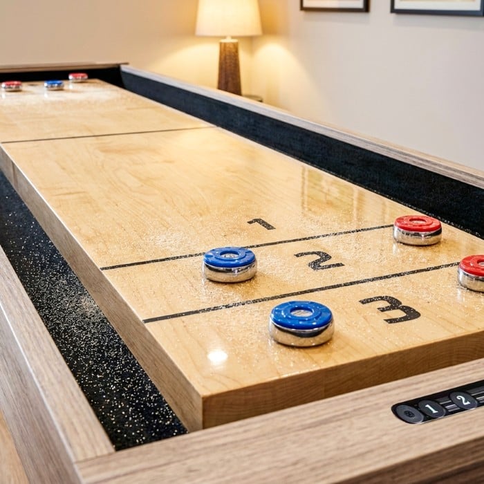 2in1 Pinpoint 9ft Shuffleboard Table Game Set | Net World Sports