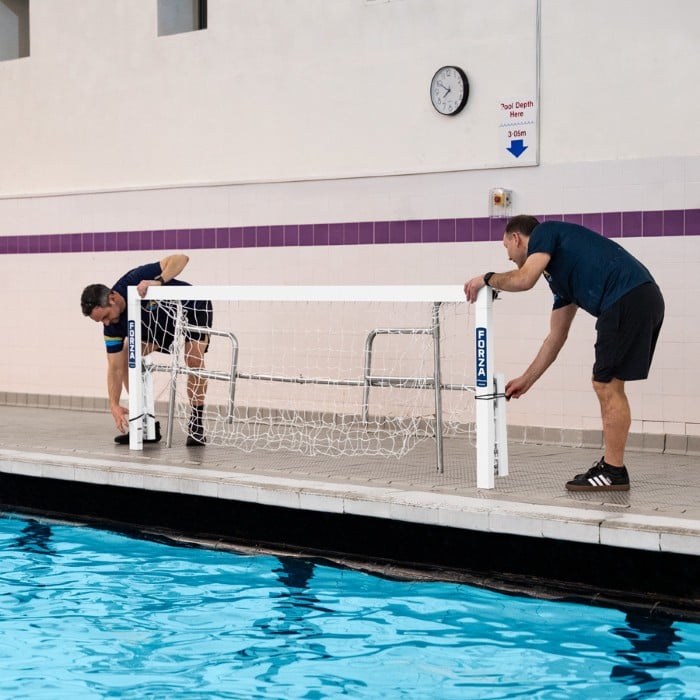 FORZA Folding Mounted Water Polo Goal | Net World Sports