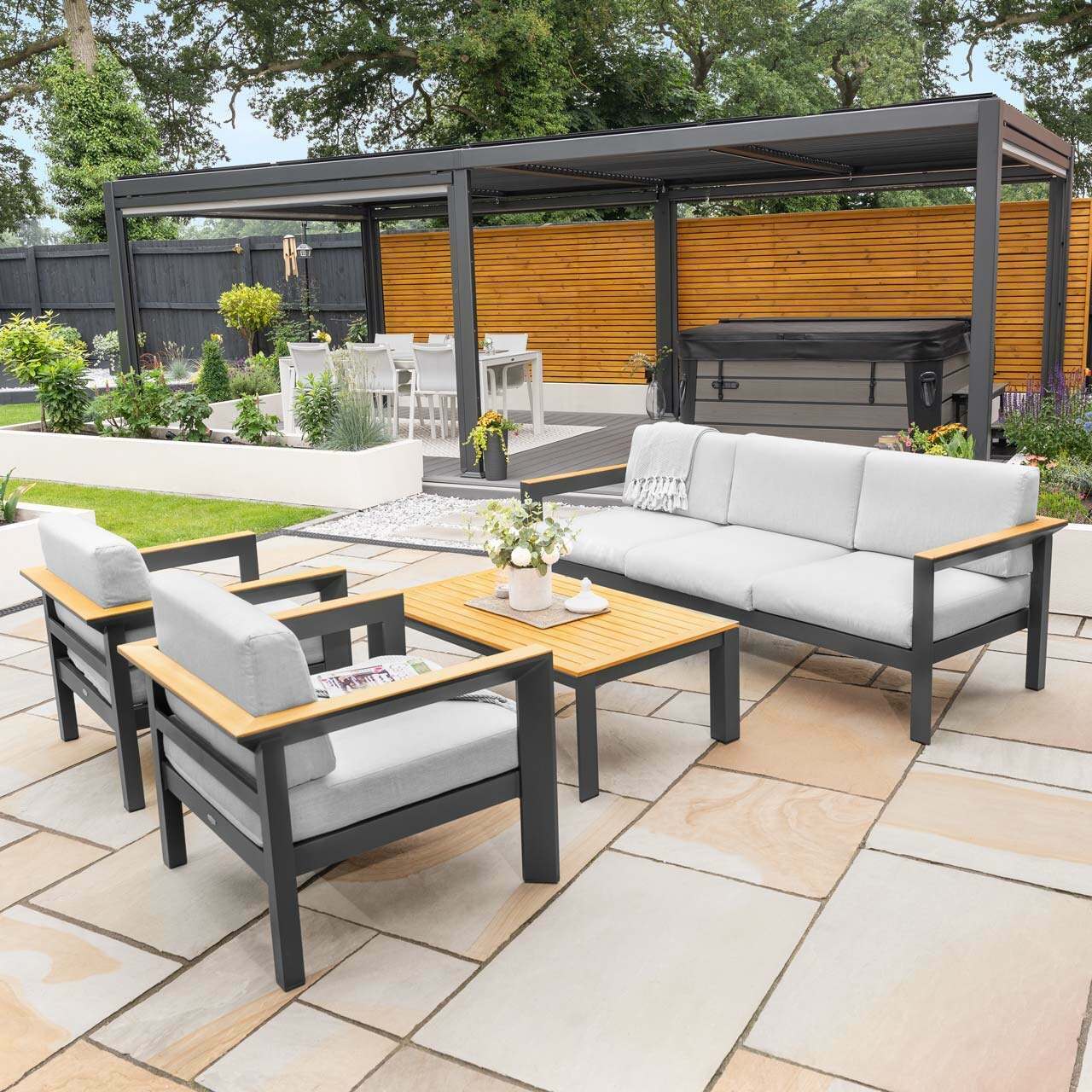 Harrier Luxury Garden Sofa Sets | Net World Sports