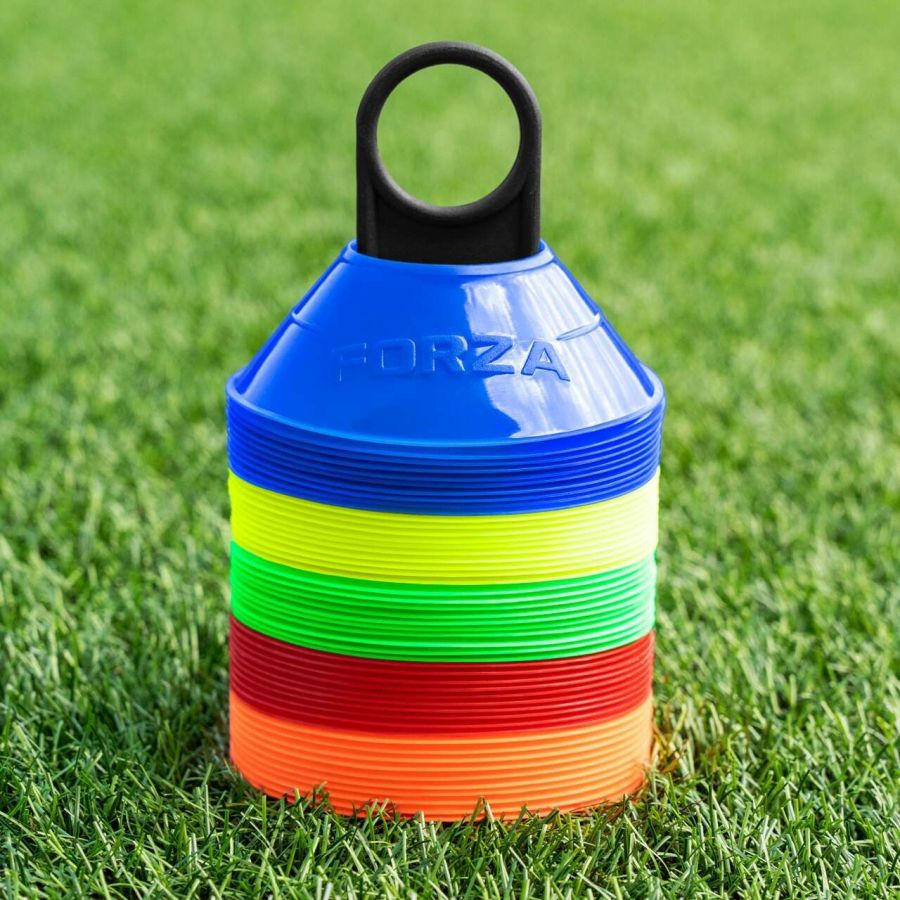 Soccer Drill Markers FORZA 2-Inch Mini Training Cones - 40 Pack For ...