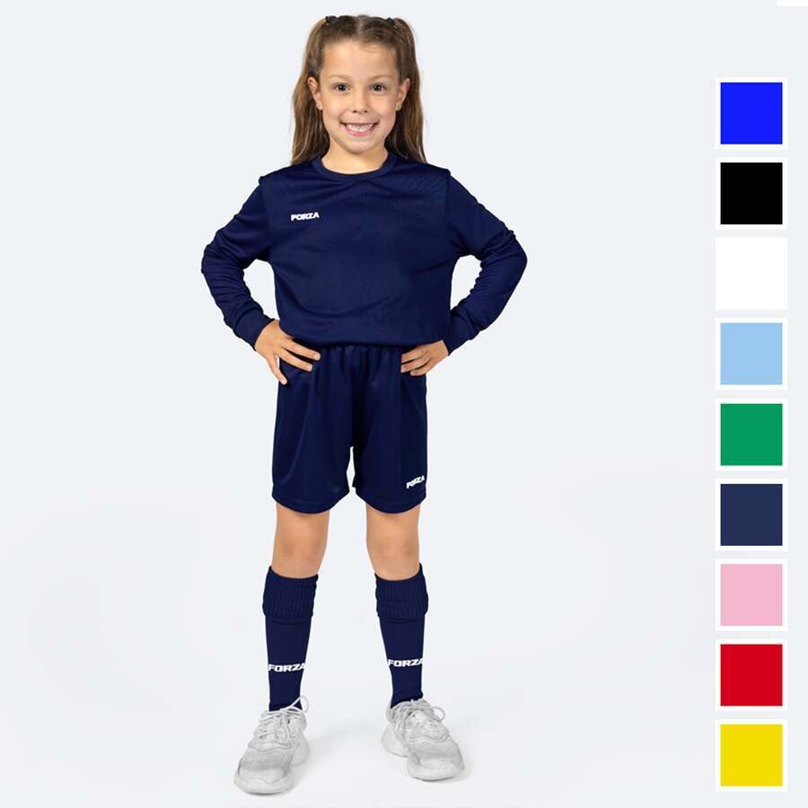FORZA Kids' Classic Long Sleeve Football Kits | Net World Sports
