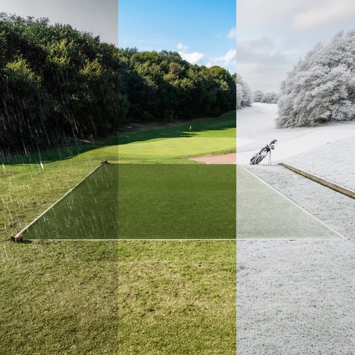 FORZA Golf Tee Turf Mat [5 Sizes] | Net World Sports