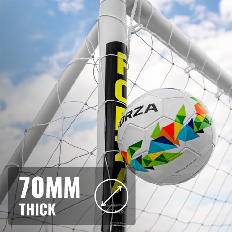 3m x 2m FORZA Futsal Football Goal Post | Net World Sports